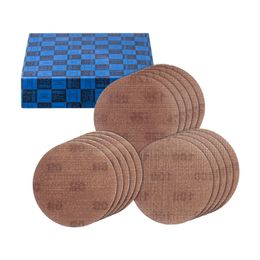 Pferd TOOLS Netz-Klettscheiben Set Grob 15-tlg. &Oslash; 150 A80,100,120 staubarm auf Exzenterschleifer (45098042)