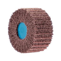 Pferd TOOLS POLINOX Vlies-Schleifrad PNZ &Oslash; 100x50mm Gewinde 5/8-11 A100 f&uuml;r Feinschliff und Finish (44642121)