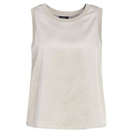 Gina Benotti Damen Satin-Top unifarben