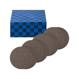 Pferd TOOLS Klettronden-Set Fein Compactkorn 20-tlg. &Oslash; 125 mm CK180,240,320,400 f&uuml;r Winkelschleifer (42898002)