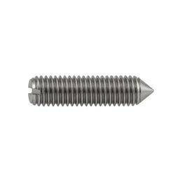 ISO 4766 Gewindestifte mit Kegelkuppe & Schlitz 1.4305 M 10 x 16 rostfreiei A 1 S ; Industrial Quality Supplies (047669100100016)