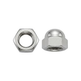 Hutmutter DIN 917 M 6 x 1 Messing blank ; Industrial Quality Supplies (009177000060000)