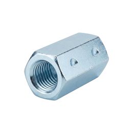 Sechskantmutter DIN 1479 M 6 x 1 Stahl galvanisch verzinkt nach Bauregelliste A ; Industrial Quality Supplies (014793100060000)
