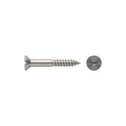 DIN 97 Senkkopf-Holzschraube 3x40 Messing blank Schlitz ; Industrial Quality Supplies (000977000030040)