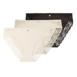 Gina Benotti 3 Damen Slips aus Mikrofaser