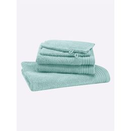 w&auml;schepur unisex Handtuch mint Gr&ouml;&szlig;e 16x22 cm, 2 - Waschlappen