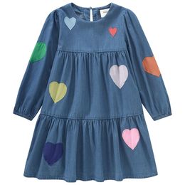 Topolino M&auml;dchen Kleid im Denim-Look