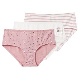 Gina Benotti 3 Damen Pantys im Muster-Mix