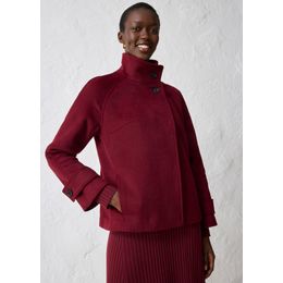 bonprix Jacke mit weichem Wollanteil, rot, Gr.48, weiche Wolljacke in sch&ouml;ner Premium-Qualit&auml;t, aus Wolle