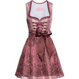 Kr&uuml;ger Dirndl Kr&uuml;ger Madl Kurzes Dirndl Rose (Gr&ouml;&szlig;e: 46)