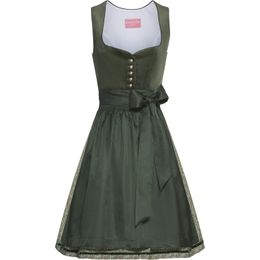 Kr&uuml;ger Dirndl Kr&uuml;ger Madl Kurzes Dirndl Dunkelgr&uuml;n (Gr&ouml;&szlig;e: 42)