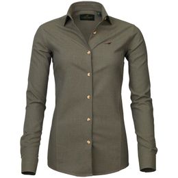 Laksen Hemdbluse Olive (Gr&ouml;&szlig;e: 46)