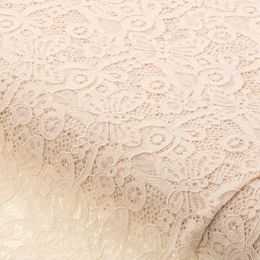buttinette Elastik-Spitzenstoff &bdquo;Schmetterlinge&ldquo;, creme