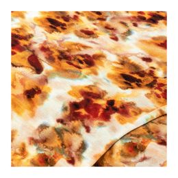 buttinette Elastik-Jersey "Batik", orange-color