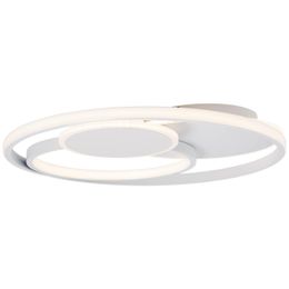 BRILLIANT LEUCHTEN Brilliant Runda Deckenleuchte LED Wei&szlig;, 1-flammig