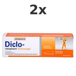 2x DICLO-ratiopharm Schmerzgel 100 g