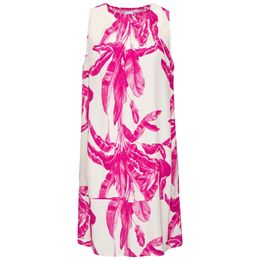 Lascana Kleid Damen Gr&ouml;&szlig;e 44 creme / pink