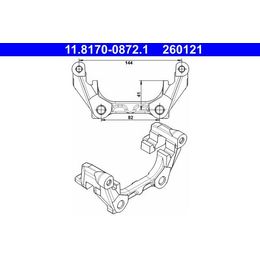 ATE Halter, Bremssattel 11817008721 f&uuml;r RENAULT
