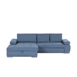 Smart Ecksofa Ibby blau Ma&szlig;e (cm): B: 294 H: 73 T: 173.0 &raquo; H&ouml;ffner