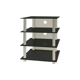 H&ouml;ffner Regal Blados silber Ma&szlig;e (cm): B: 59 H: 70 T: 49.0 &raquo; H&ouml;ffner
