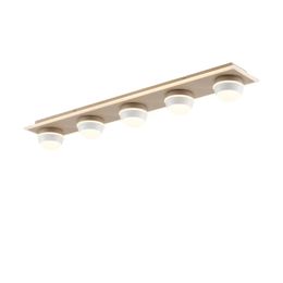 KHG LED-Deckenleuchte Sandy &brvbar; beige &brvbar; Ma&szlig;e (cm): B: 99 H: 11,5 T: 15.0 &raquo; H&ouml;ffner