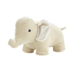 CS Schmal como T&uuml;rstopper Elefant beige Polyester Ma&szlig;e (cm): B: 17 H: 18 &raquo; H&ouml;ffner