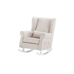 H&ouml;ffner Schaukel-Stillsessel Mili &brvbar; rosa/pink &brvbar; Ma&szlig;e (cm): B: 80 H: 105 T: 93.0