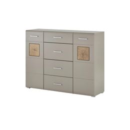 H&ouml;ffner Kommode Cortina &brvbar; grau &brvbar; Ma&szlig;e (cm): B: 140 H: 109 T: 40.0 &raquo; H&ouml;ffner