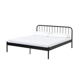 H&ouml;ffner Metallbett Elaris &brvbar; schwarz &brvbar; Ma&szlig;e (cm): B: 187 H: 91 T: 208.5 &raquo; H&ouml;ffner