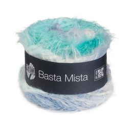 Basta Mista von Lana Grossa, Rohwei&szlig;/Grau/Wei&szlig;gr&uuml;n/T&uuml;rkis, aus Schurwolle