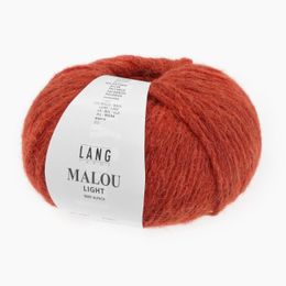 Malou Light von Lang Yarns, Rost, aus Alpaka