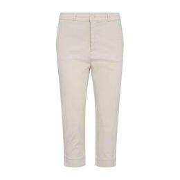 Freequent Damen Caprihose "FQSOLVEJ-CA"moonbeam, Gr. XL, Web, Obermaterial: 76% Viskose, 21% Polyamid, 3% Elasthan, Hosen, Sommerhose 3/4-L&auml;nge mit