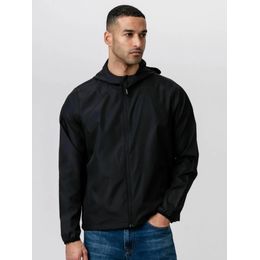 TEESHOPPEN Herren Outdoorjacke "TEESHOPPEN Jacket Shell Jacket"schwarz, Gr. L, Obermaterial: 100% Polyester, Jacken