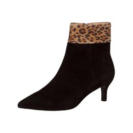 Peter Kaiser Damen High-Heel-Stiefelette "Peter Kaiser Stiefelette Leder", Gr. 38,5schwarz, Leder, Schuhe