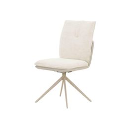 Polsterstuhl 47x61x88 Chenille / Velours beige XENIA #01