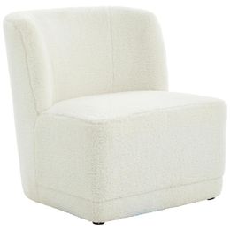 Livetastic Sessel, Wei&szlig;, Holz, Textil, Kiefer, massiv, 64x71x73 cm, Wohnzimmer, Sessel, Sonstige Sessel
