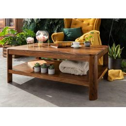 Couchtisch Sheesham 120x70x45 walnuss gewachst TORONTO #205