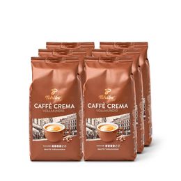 Tchibo - Caff&egrave; Crema Vollmundig - 6 x 1 kg Ganze Bohne - Intensit&auml;t: 4/6