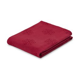Tchibo - Jacquard-Tischdecke - rot