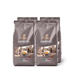 Tchibo - Espresso Aromatisch - 4 x 1 kg Ganze Bohne - Intensit&auml;t: 4/6