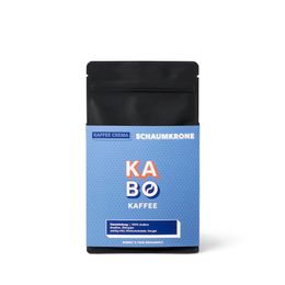 Kabo - Schaumkrone Caff&egrave; Crema - 250 g Ganze Bohne - Intensit&auml;t: 4/6
