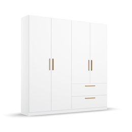 Rauch Dreht&uuml;renschrank "Skandi" 4-t&uuml;rig mit zwei Schubladen - 226x54x210cm - braun - Holz