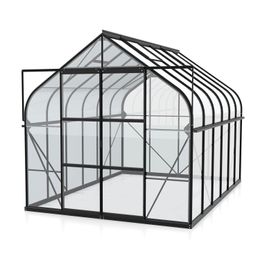 Vitavia Gew&auml;chshaus - 264x321x261cm - schwarz -