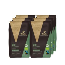 Tchibo - Vista Collection Bio Espresso - 6x 1 kg Ganze Bohne - Intensit&auml;t: 5/6