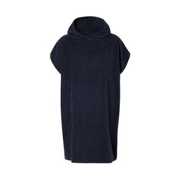 Tchibo - Frottee-Umzieh-Poncho - dunkelblau
