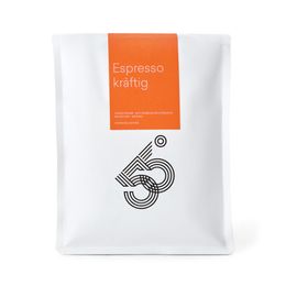 55 Degrees - Espresso kr&auml;ftig - 1 kg Ganze Bohne - Intensit&auml;t: 5/6