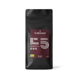 5 Senses - Red Rise Bio-Espresso - 1 kg Ganze Bohne - Intensit&auml;t: 6/6