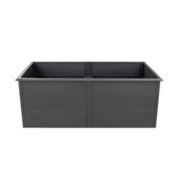 Tchibo - Hochbeet Schneckenschutz - 200x100x77cm - anthrazit - Stahl