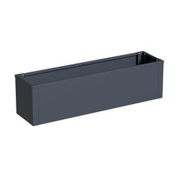 Tchibo - Pflanzkasten mit Einlegeboden - 100x25x27cm - anthrazit -