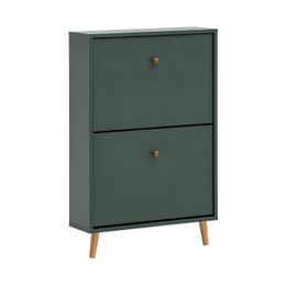 Tchibo - Schuhschrank &raquo;Bjarne&laquo; - 59,8x19,5x92,2cm - braun - Holz / Eichenholz / Metall